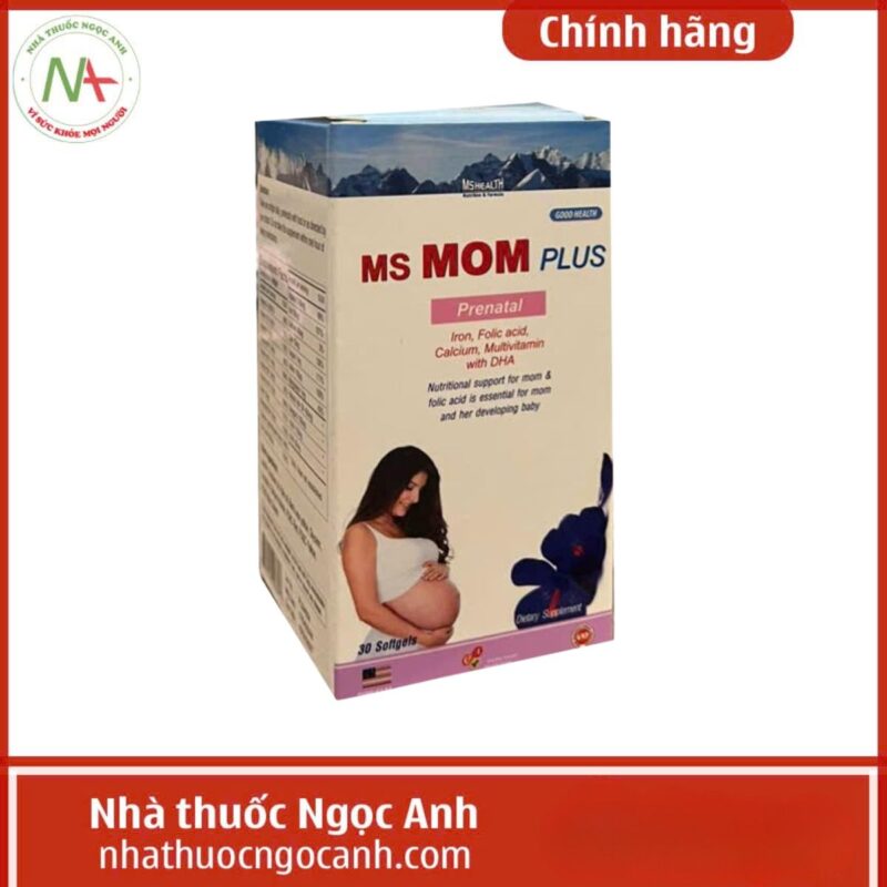 Thuốc MS MOM Plus Prenatal giá bao nhiêu? Mua ở đâu? Có tốt không?