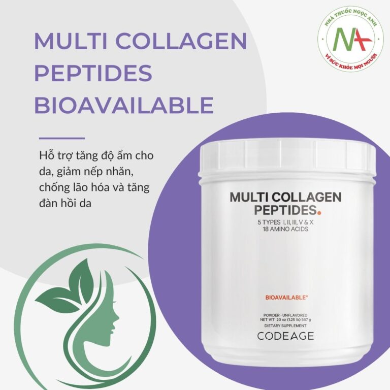 Multi Collagen Peptides Bioavailable có tác dụng gì, có tốt không?