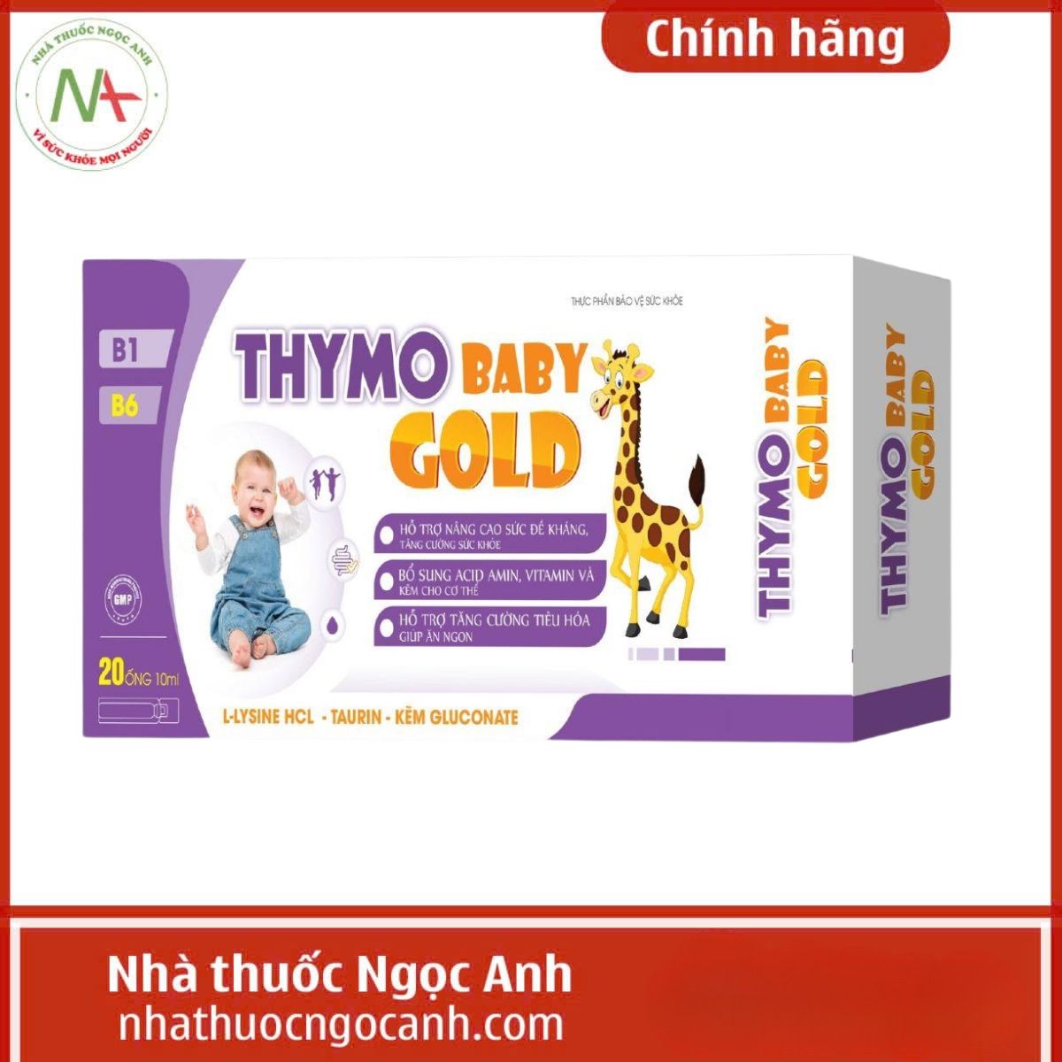 Thuốc Thymo Baby Gold giá bao nhiêu? Mua ở đâu? Có tốt không?