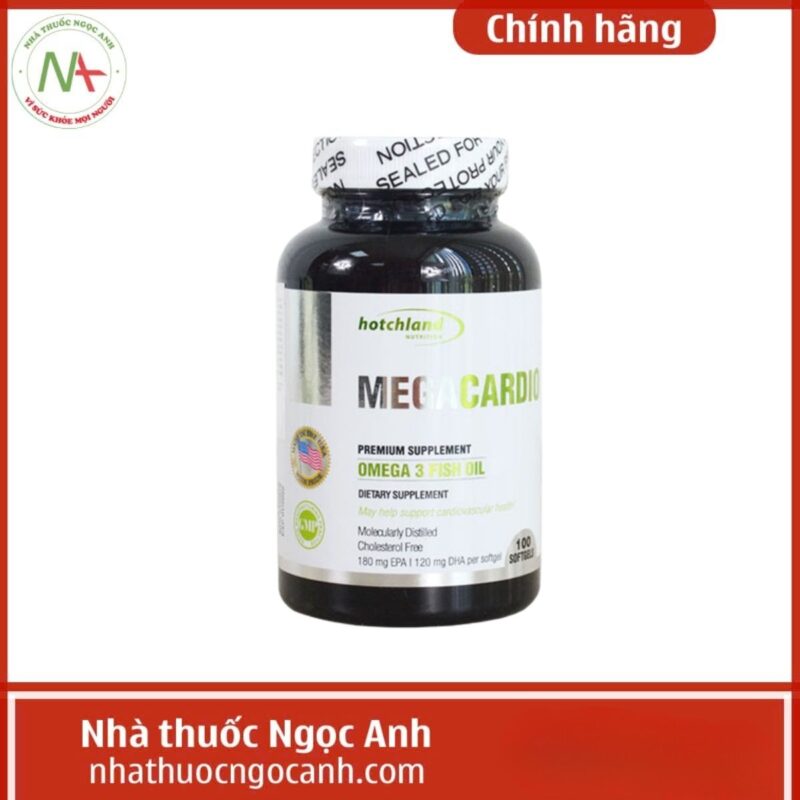 Megacardio Omega 3 Fish Oil có tác dụng gì? Mua ở đâu? Giá bao nhiêu?