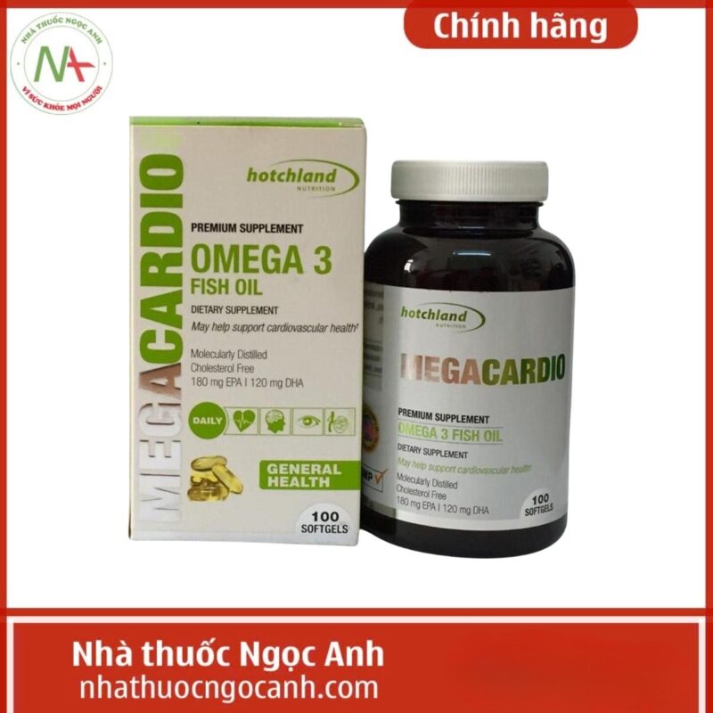 Megacardio Omega 3 Fish Oil có tác dụng gì? Mua ở đâu? Giá bao nhiêu?