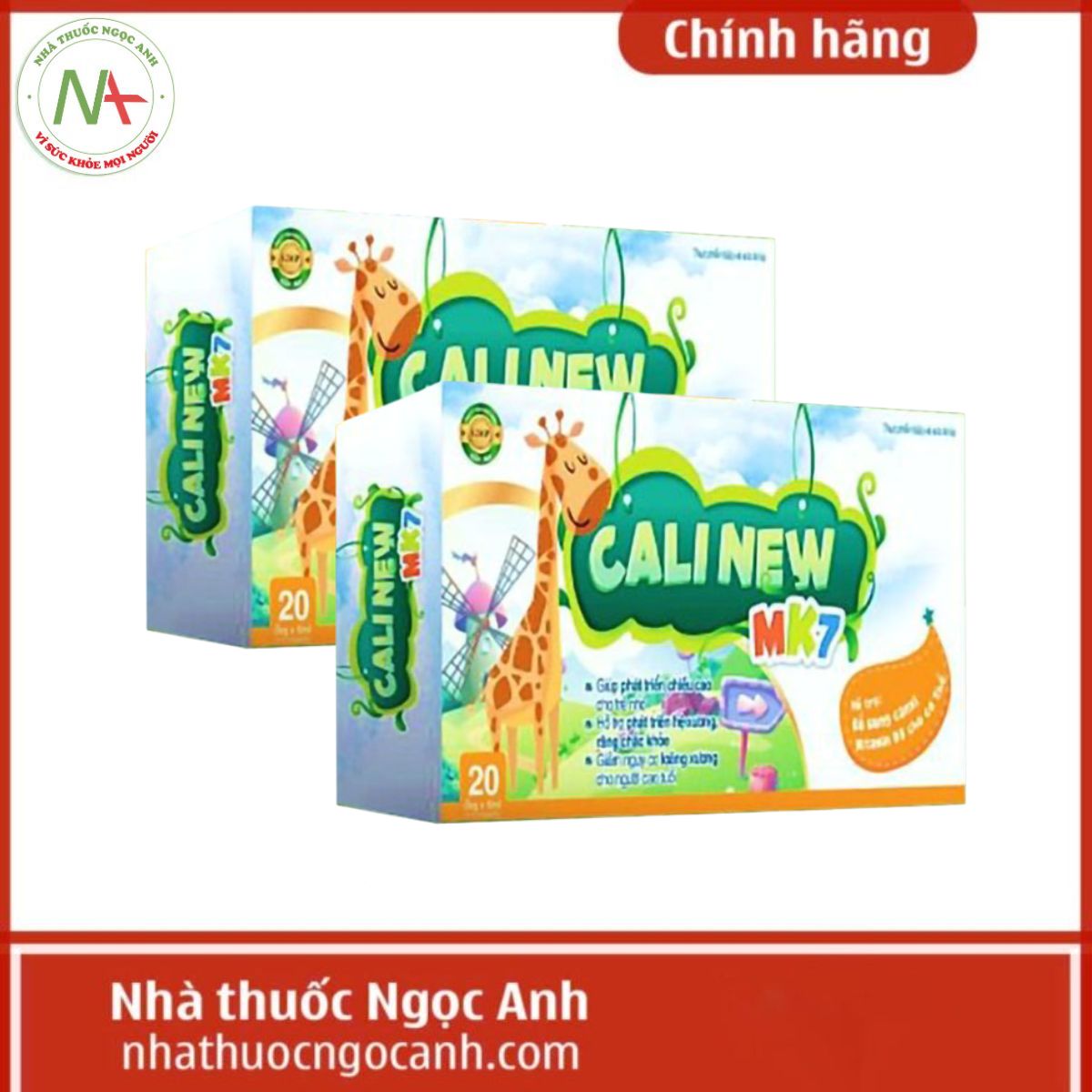 Cali New MK7 có tác dụng gì, có tốt không, giá bao nhiêu, mua ở đâu?