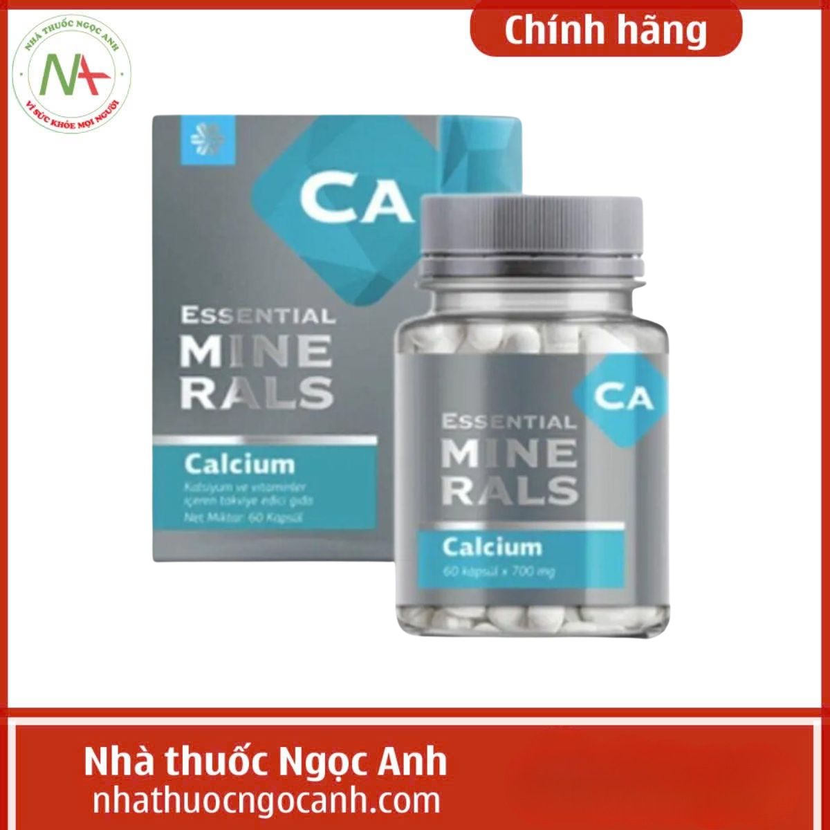 Thuốc Essential Minerals Calcium giá bao nhiêu? Mua ở đâu uy tín?
