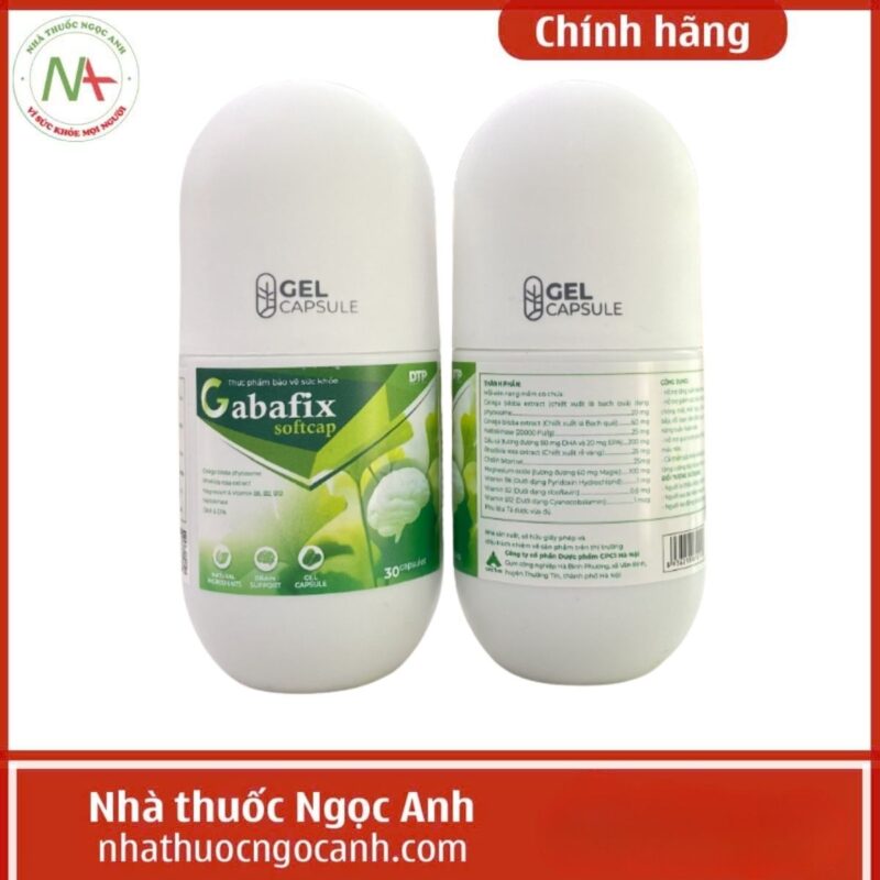 Gabafix Softcap có tốt không? Giá là bao nhiêu? Tìm mua ở đâu?
