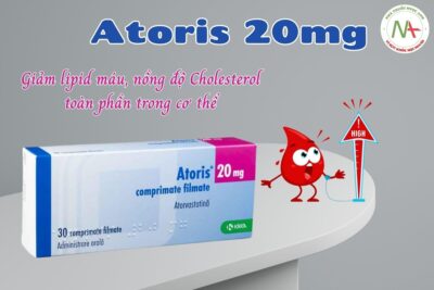 Thuốc Atoris 20mg là thuốc gì, có tác dụng gì, giá bao nhiêu, mua ở đâu