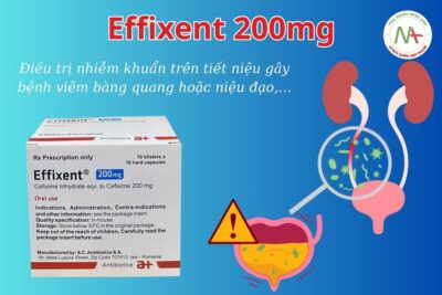 Thuốc Effixent 200mg có tác dụng gì? Giá bao nhiêu? Mua ở đâu