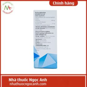 Thuốc Betamox Plus 400 (Acid Clavulanic, Amoxicillin) có tác dụng gì?