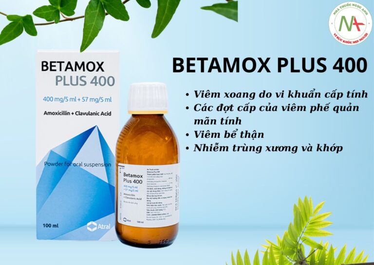 Thuốc Betamox Plus 400 (Acid Clavulanic, Amoxicillin) có tác dụng gì?