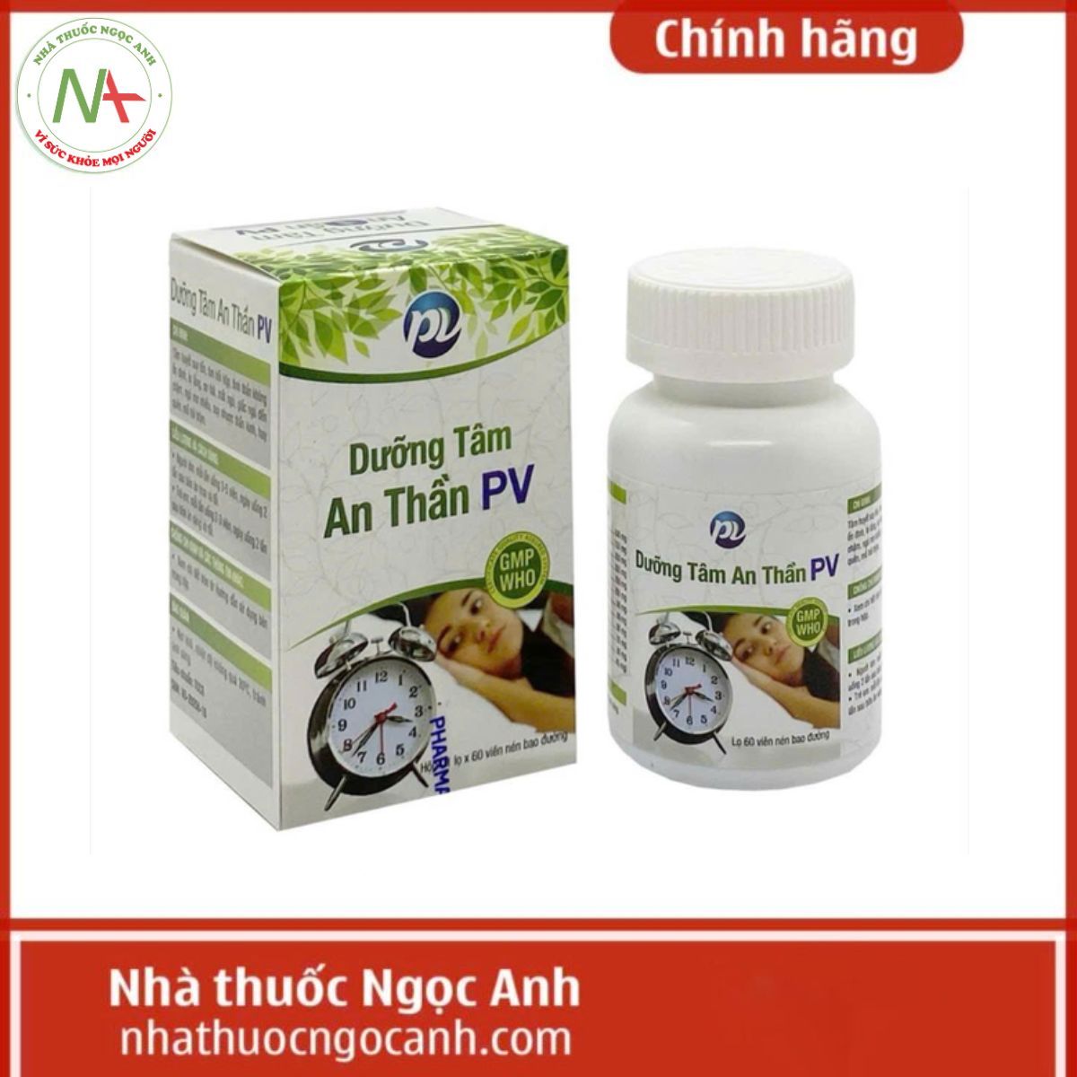 Thuốc Dưỡng Tâm An Thần PV có tác dụng gì, giá bao nhiêu, mua ở đâu?