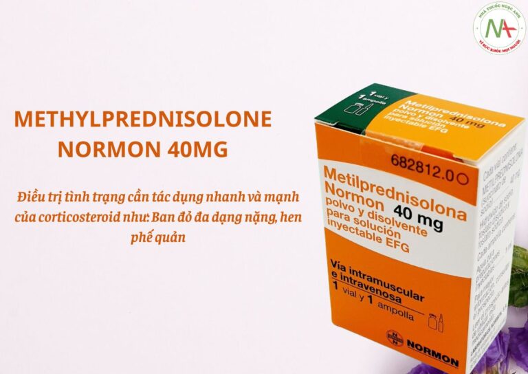 Thuốc Methylprednisolone normon 40mg là thuốc gì, có tác dụng gì?