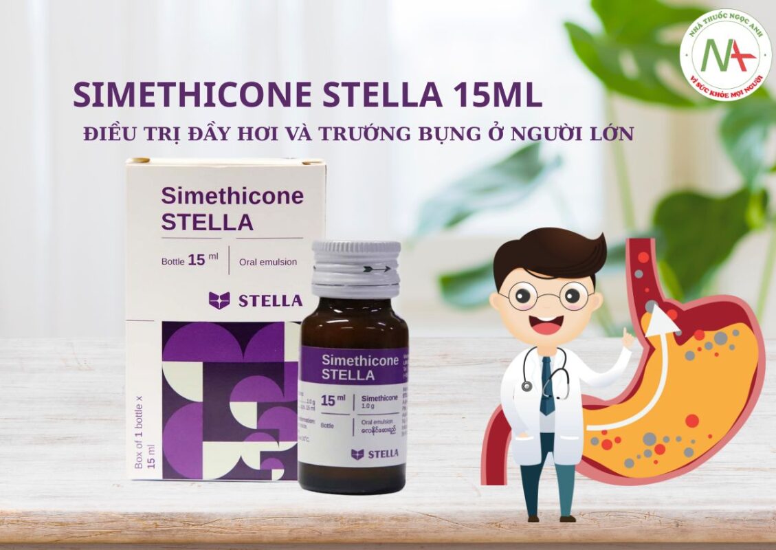 Thuốc Simethicone Stella 15ml là thuốc gì, có tác dụng gì, giá bao nhiêu?