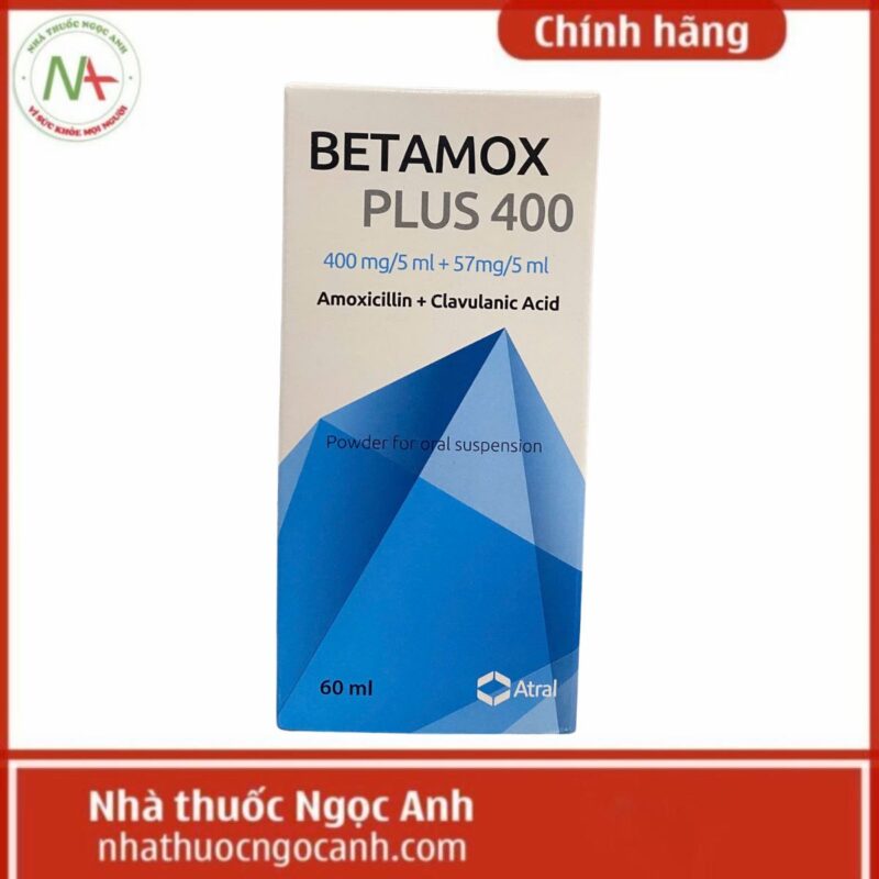 Thuốc Betamox Plus 400 (Acid Clavulanic, Amoxicillin) có tác dụng gì?