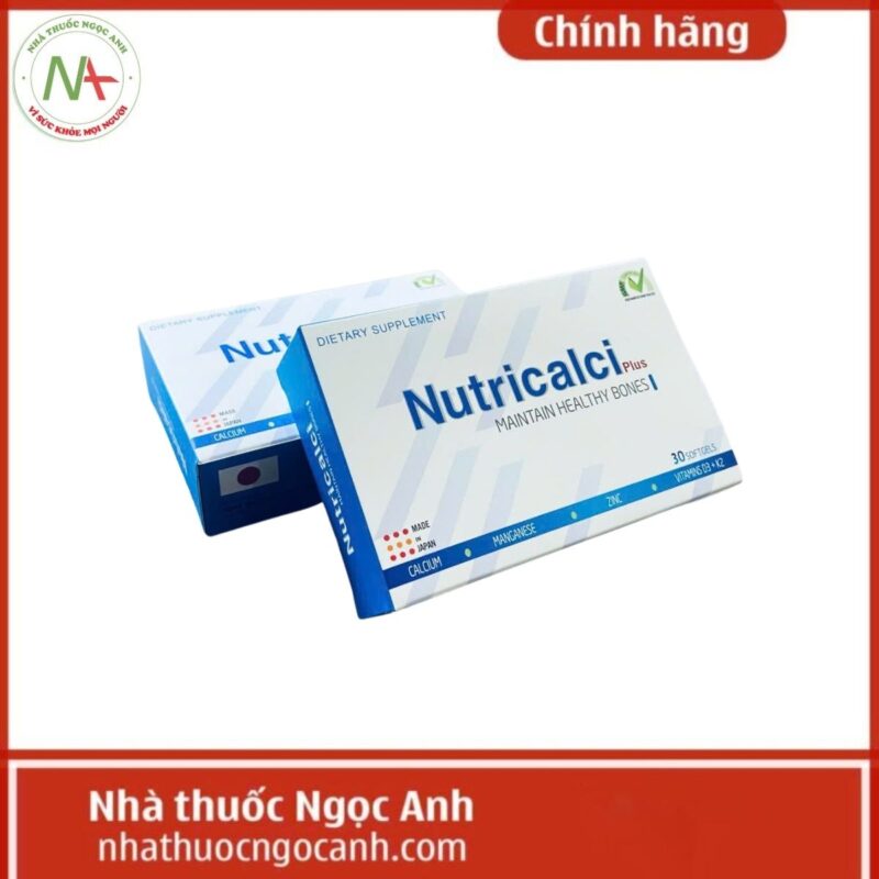 Thuốc Nutricalci Plus có tác dụng gì, có tốt không, giá bao nhiêu