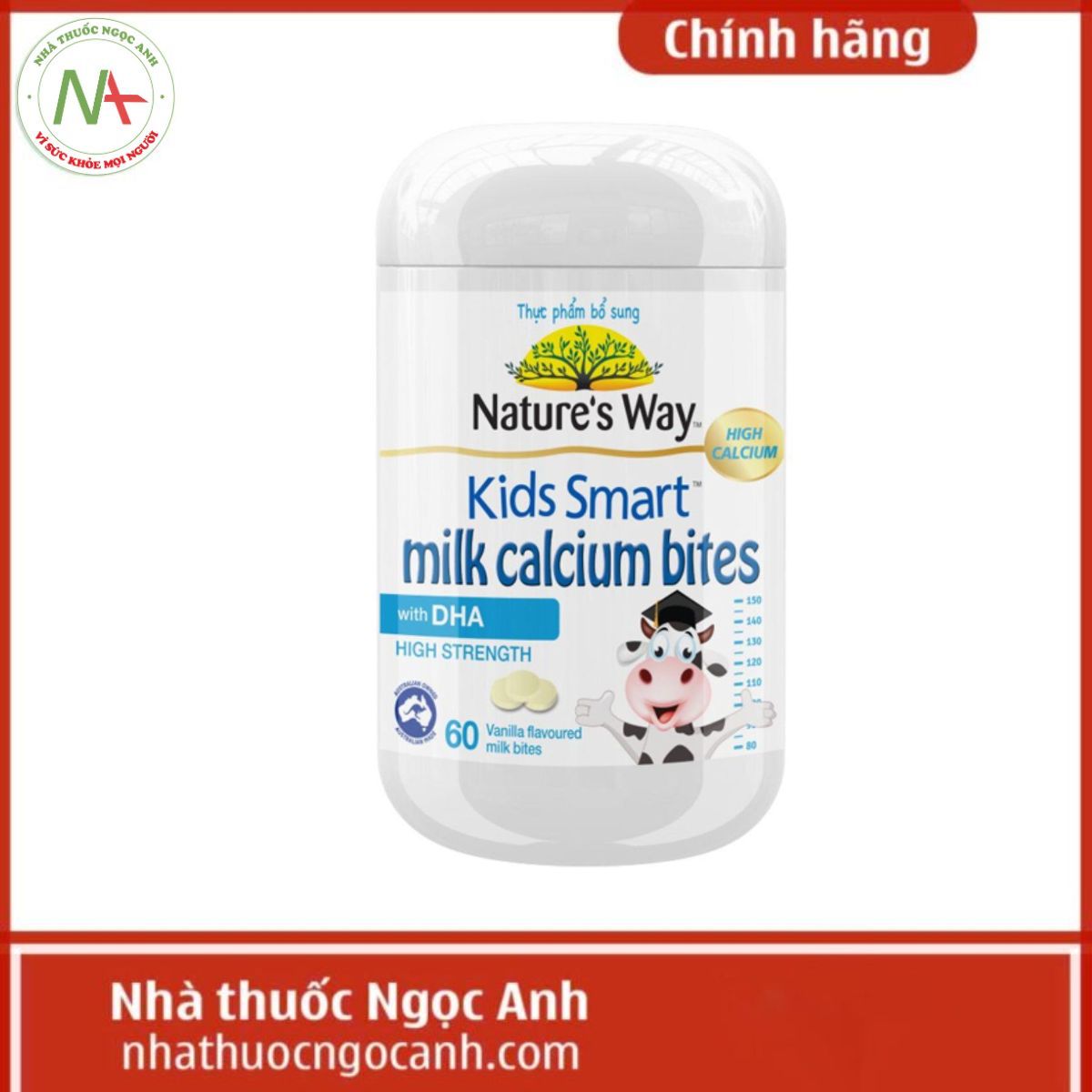 Kids Smart milk calcium bites with DHA có tác dụng gì, có tốt không?
