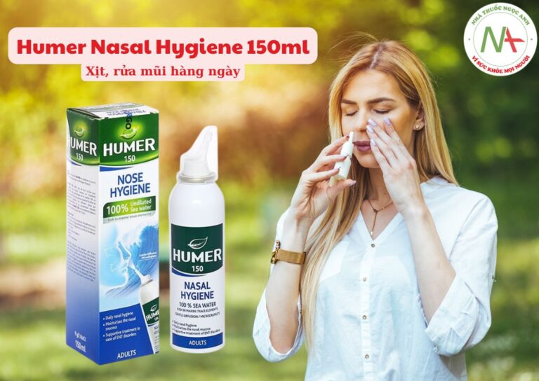 Xịt mũi Humer Nasal Hygiene 150ml có tác dụng gì, có tốt không?