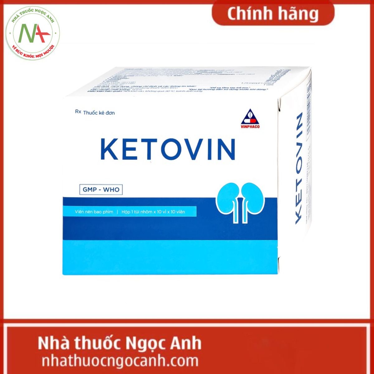 Thuốc Ketovin là thuốc gì, có tác dụng gì, giá báo nhiêu, mua ở đâu?