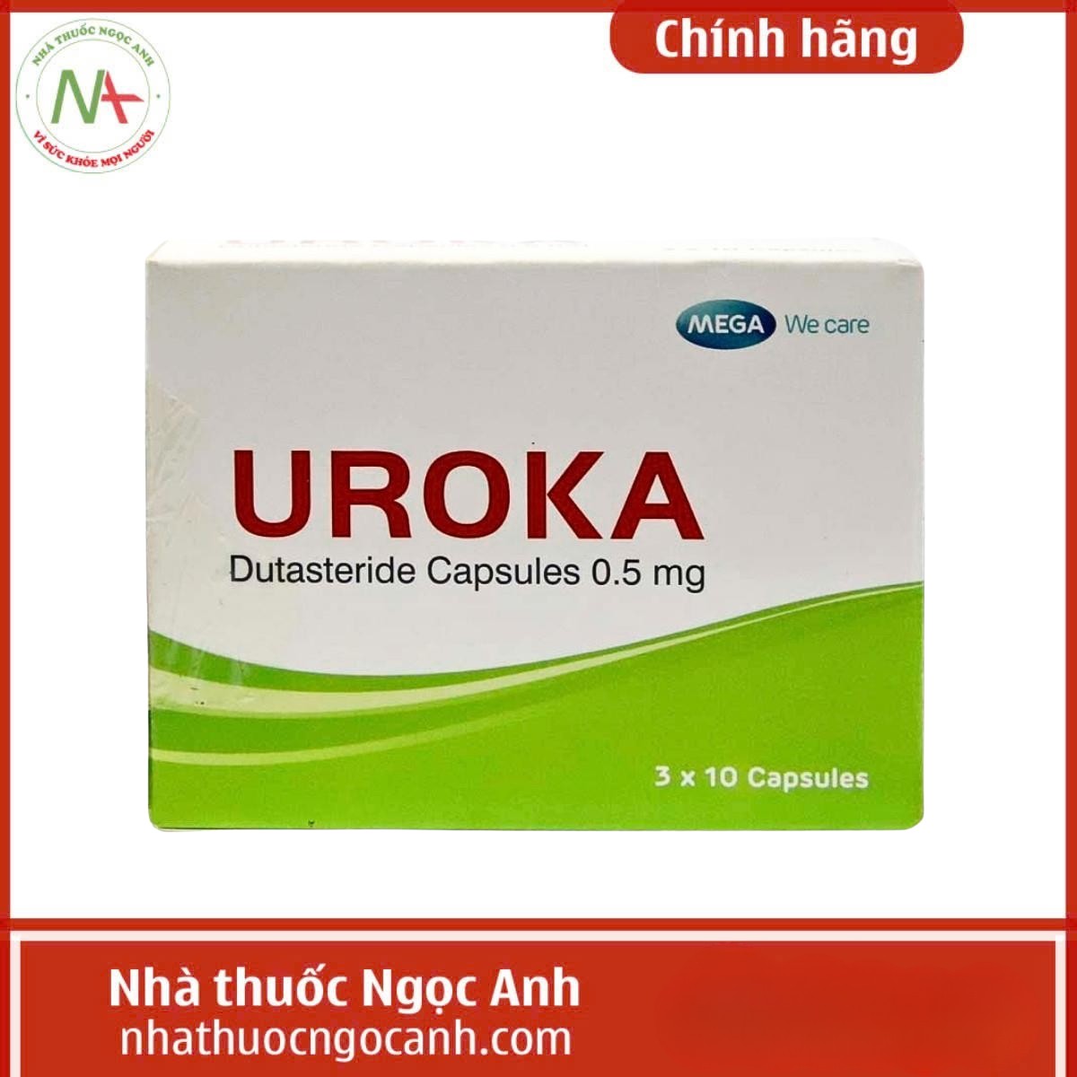 Thuốc Uroka 0.5mg là thuốc gì, giá bao nhiêu, có tác dụng gì