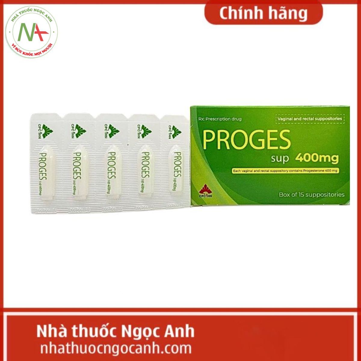 Thuốc Proges Sup 400mg (Progesteron) là thuốc gì, có tác dụng gì?