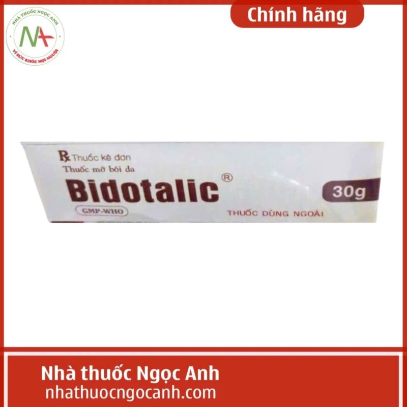 Thuốc Bidotalic là gì, tác dụng gì, giá bao nhiêu, mua ở đâu?