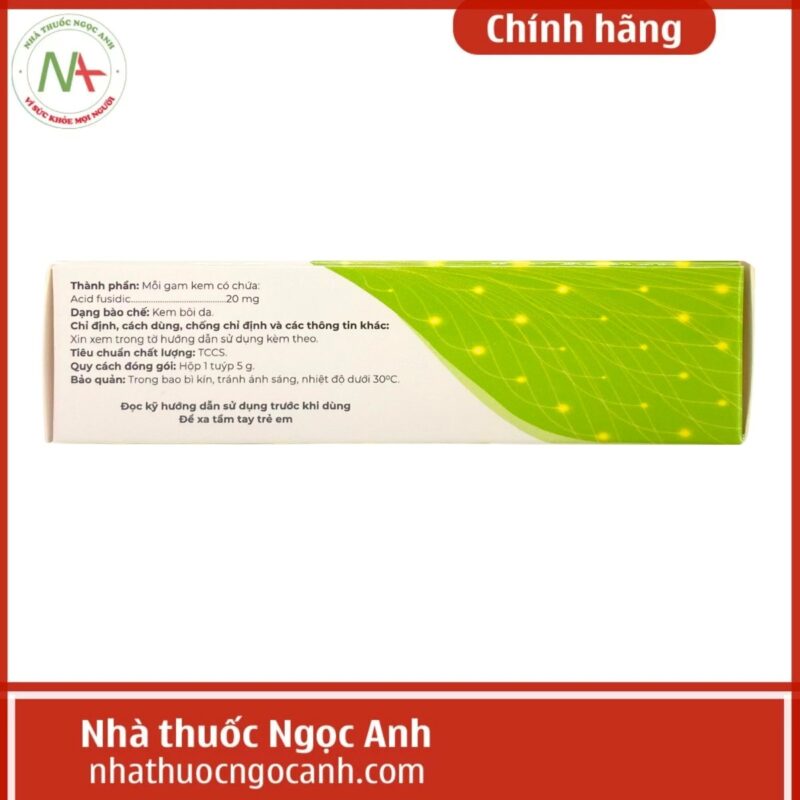 Thuốc Fusone 20mg/g (Acid fusidic) là gì, giá bao nhiêu, mua ở đâu?