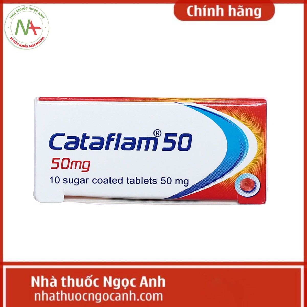 Thuốc Cataflam 50 (Diclofenac) là thuốc gì, có tác dụng gì, giá bao nhiêu?