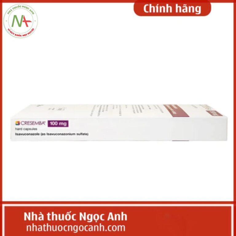 Thuốc Cresemba 100mg (Isavuconazole) là thuốc gì, có tác dụng gì?