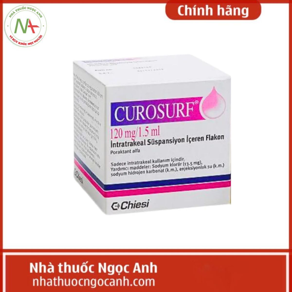 Thuốc Curosurf 120mg/1,5ml (Phospholipid) có tác dụng gì?