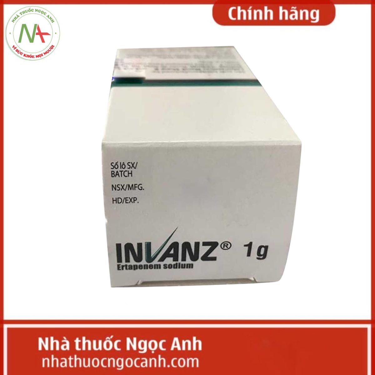 Thuốc Invanz 1g (Ertapenem) là thuốc gì, có tác dụng gì, giá bao nhiêu?