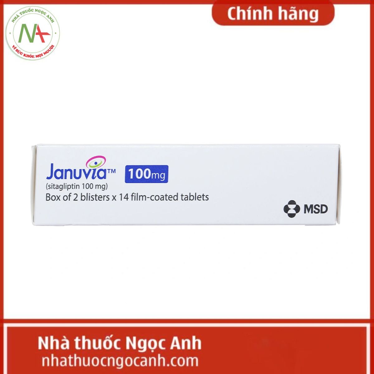 Thuốc Januvia 100mg (Sitagliptin) là thuốc gì, có tác dụng gì?