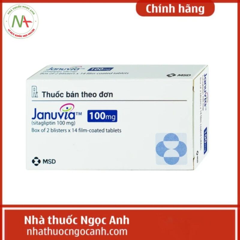 Thuốc Januvia 100mg (Sitagliptin) là thuốc gì, có tác dụng gì?