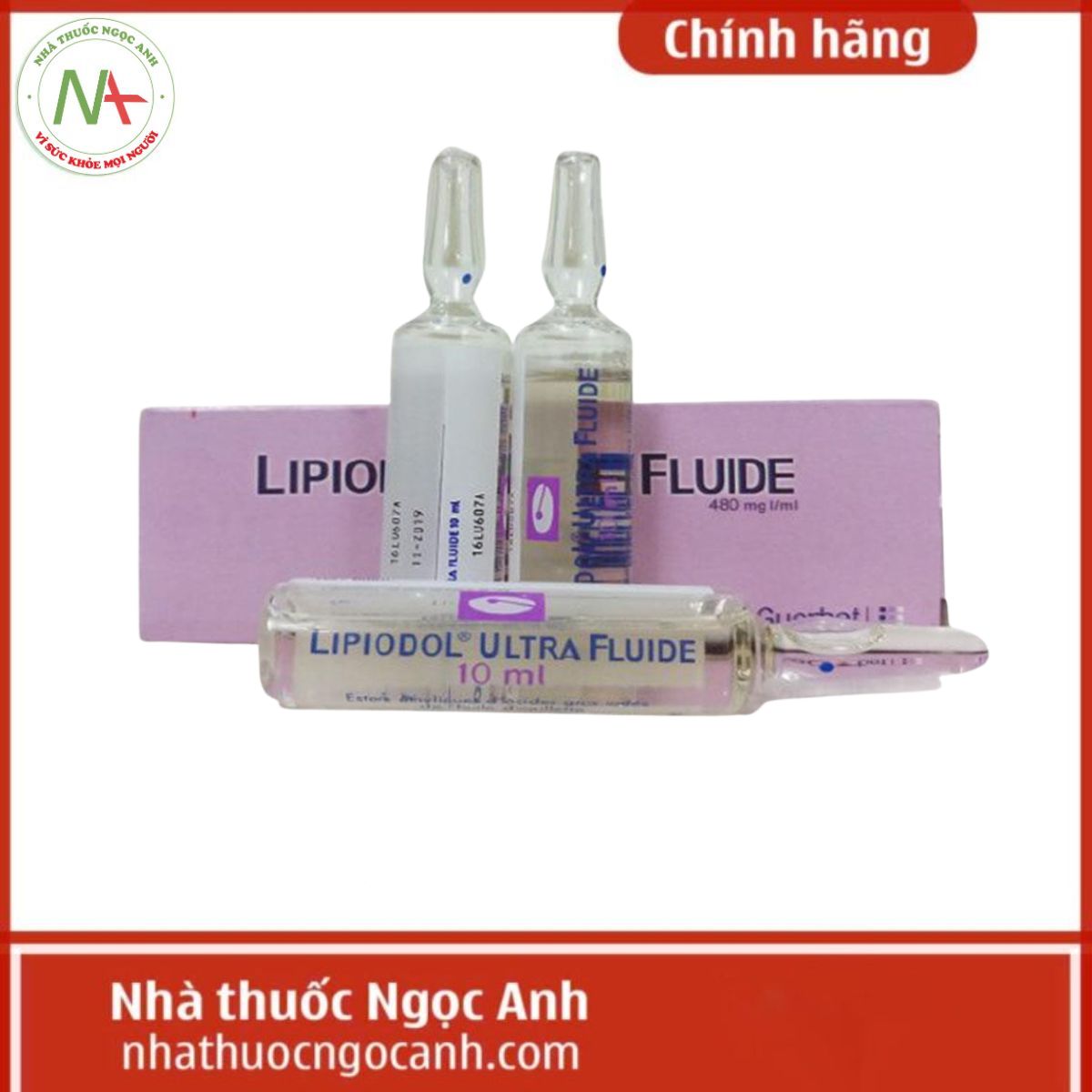 Lipiodol Ultra Fluide 10ml có tác dụng gì, giá bao nhiêu, mua ở đâu?