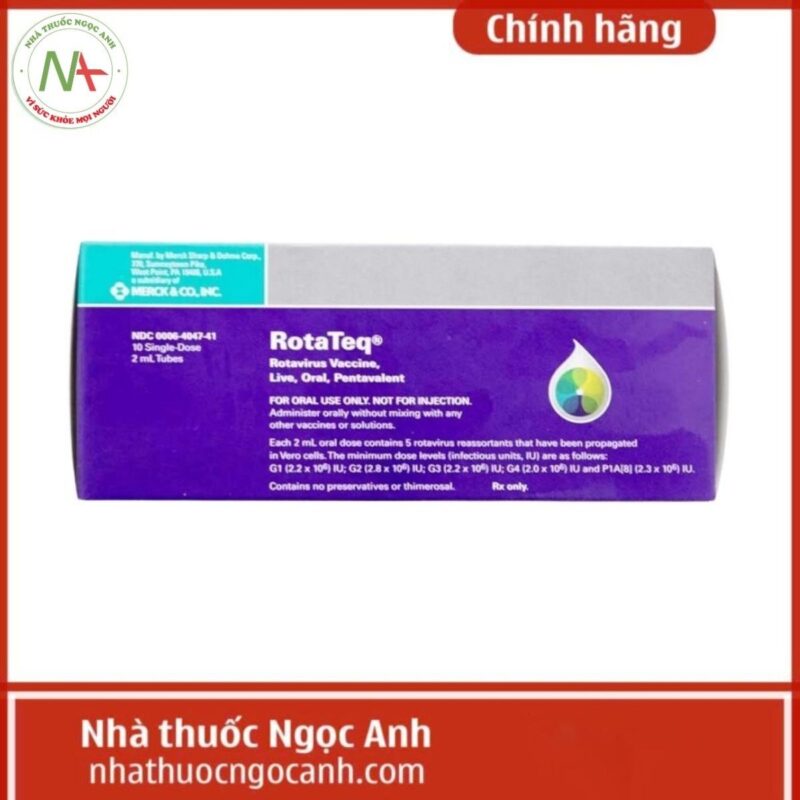 Vắc-xin RotaTeq có tác dụng gì, giá bao nhiêu, mua ở đâu?