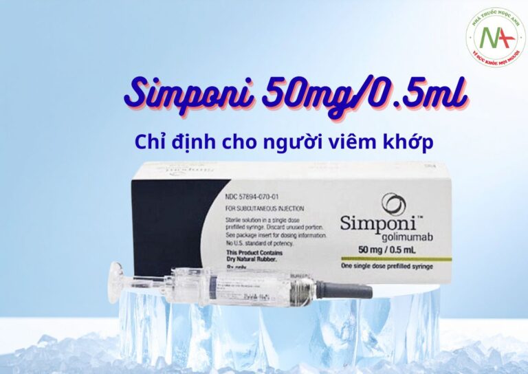 Thuốc Simponi 50mg/0.5ml (Golimumab) là thuốc gì, có tác dụng gì?