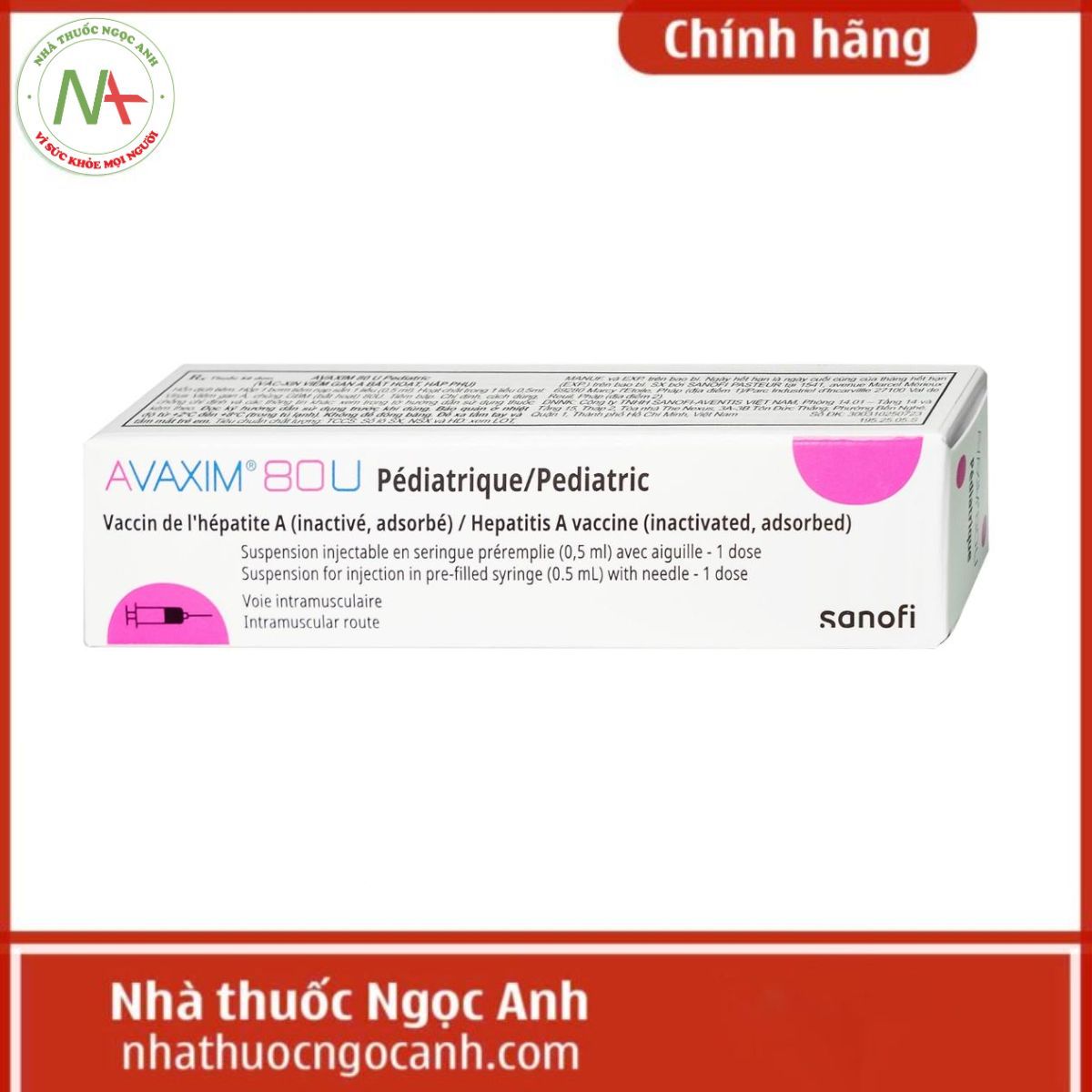 Vắc-xin Avaxim 80U Pediatric có tác dụng gì, giá bao nhiêu?