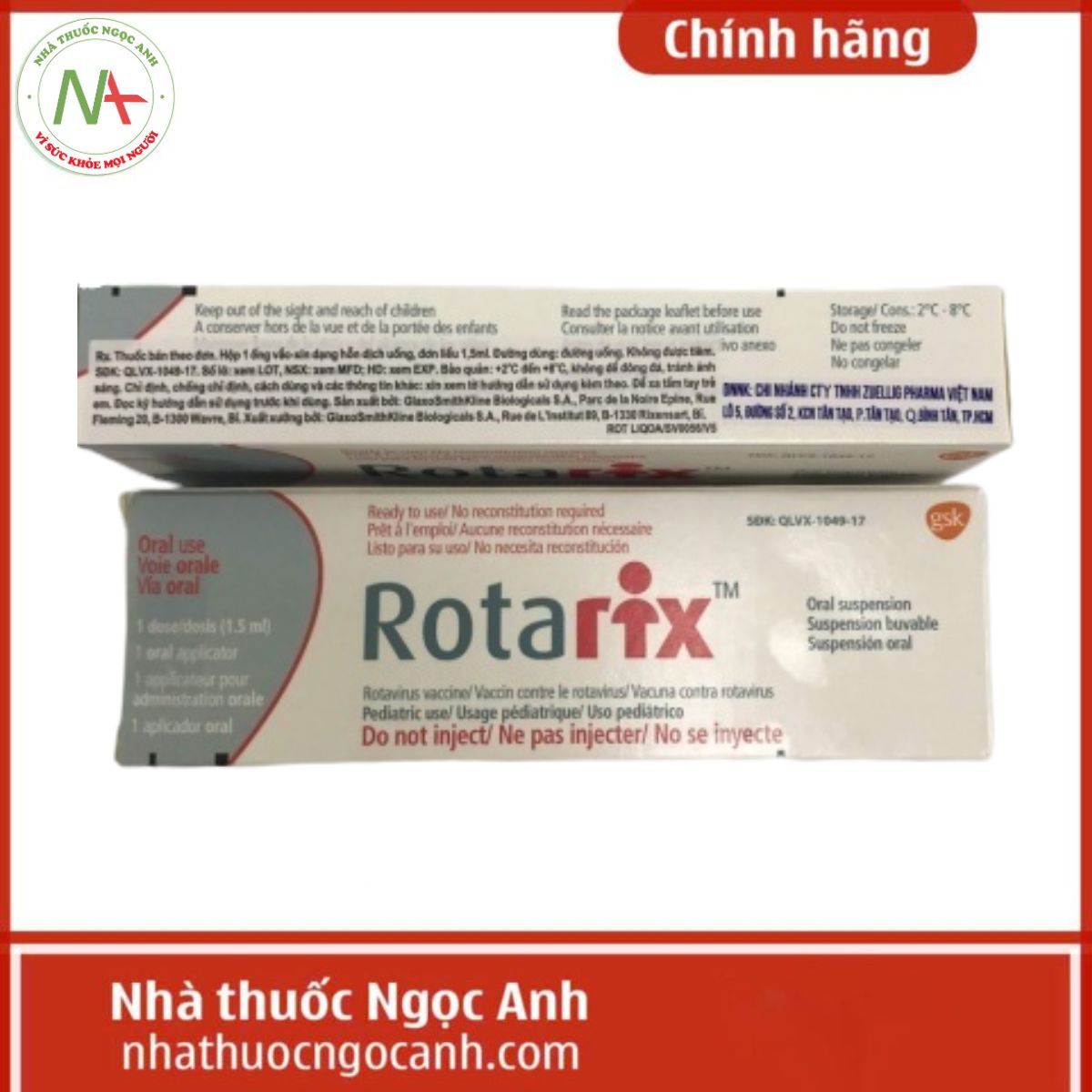 Vắc-xin Rotarix có tác dụng gì, giá bao nhiêu, mua ở đâu?