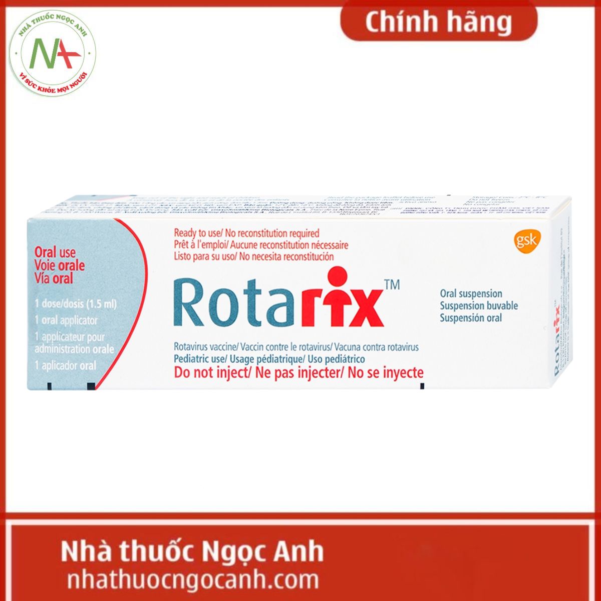 Vắc-xin Rotarix có tác dụng gì, giá bao nhiêu, mua ở đâu?