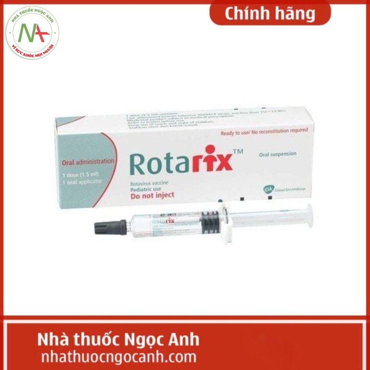Vắc-xin Rotarix có tác dụng gì, giá bao nhiêu, mua ở đâu?