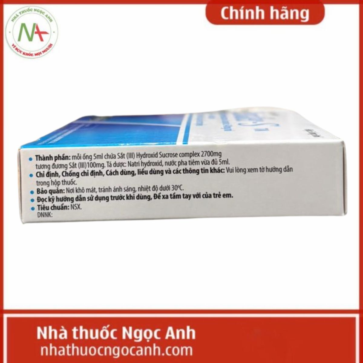 Thuốc Hemafer-S 20mg/ml là thuốc gì, mua ở đâu, giá bao nhiêu?